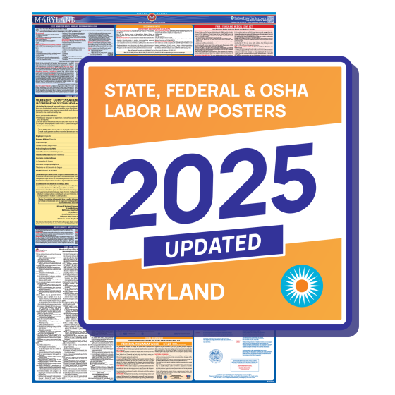2025 Maryland Labor Law Poster | State, Federal, OSHA in One Single ...