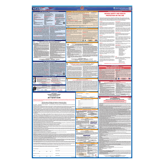 2025 Nevada Labor Law Poster | State, Federal, OSHA in One Single ...