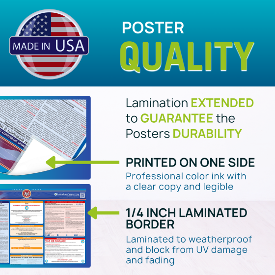 2026 Texas Labor Law Poster | State, Federal, OSHA in One Single ...
