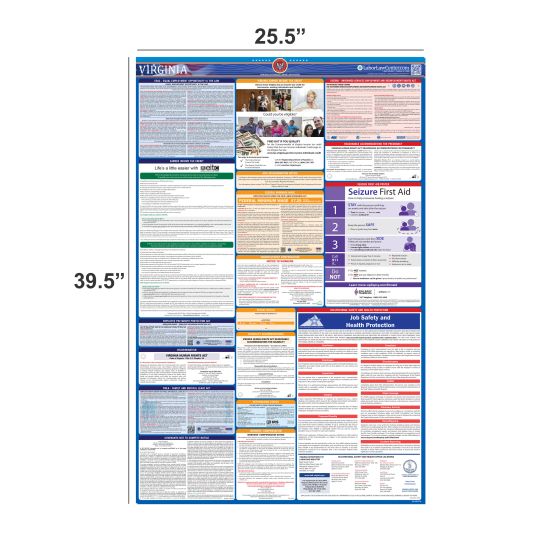 2025 Virginia Labor Law Poster | State, Federal, OSHA in One Single ...
