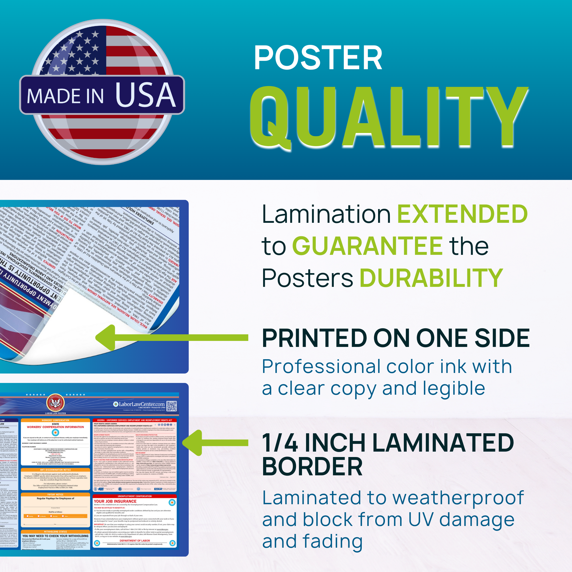 2026 Washington Labor Law Poster | State, Federal, OSHA in One Single ...
