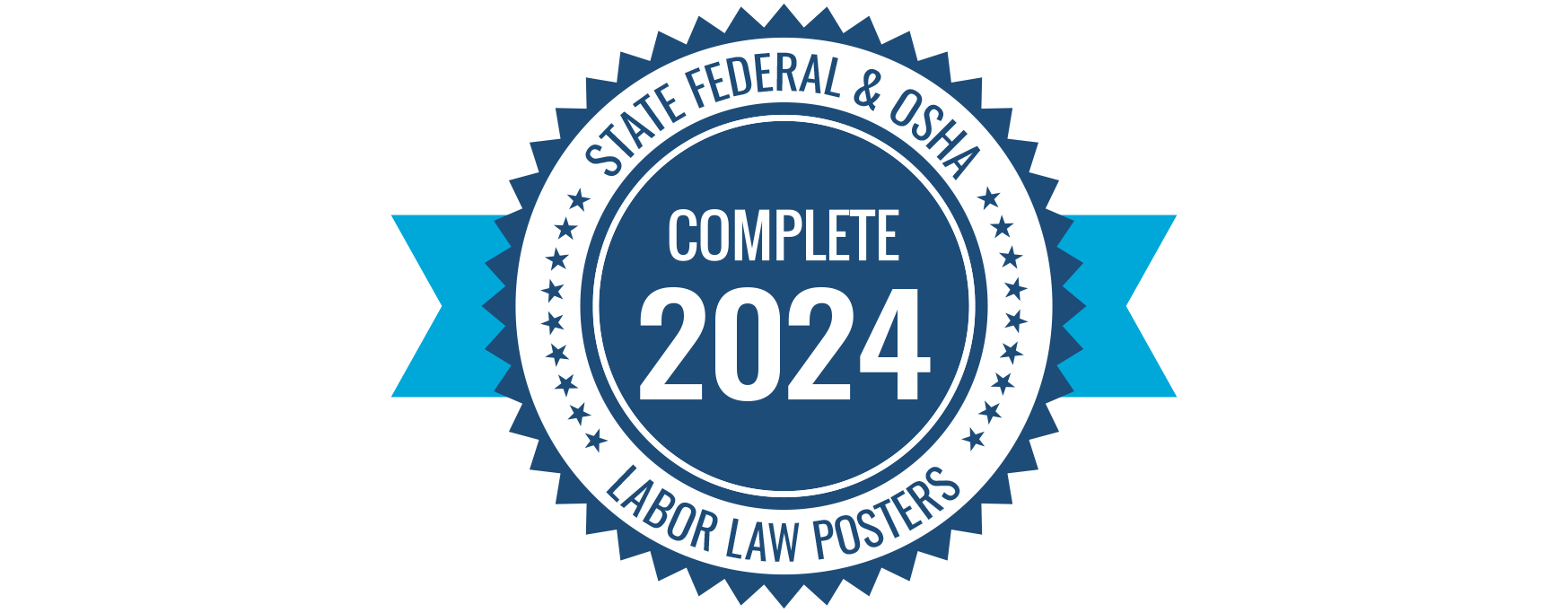 2024 Labor Law Posters - State, Federal & OSHA in One Poster