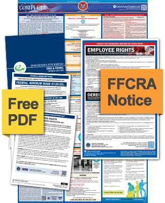 COVID-19 FFCRA Poster for the Workplace | LaborLawCenter