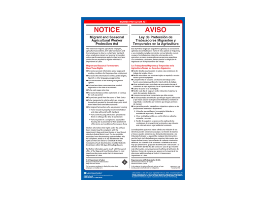 2026 Federal Contractor Posters - Federal Contractor Required Posters