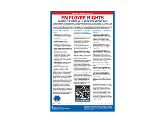 2026 Federal Contractor Posters - Federal Contractor Required Posters