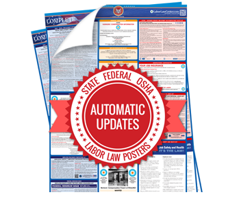 2024 Labor Law Posters - State, Federal & OSHA Poster - Meets Mandatory Requirements ...